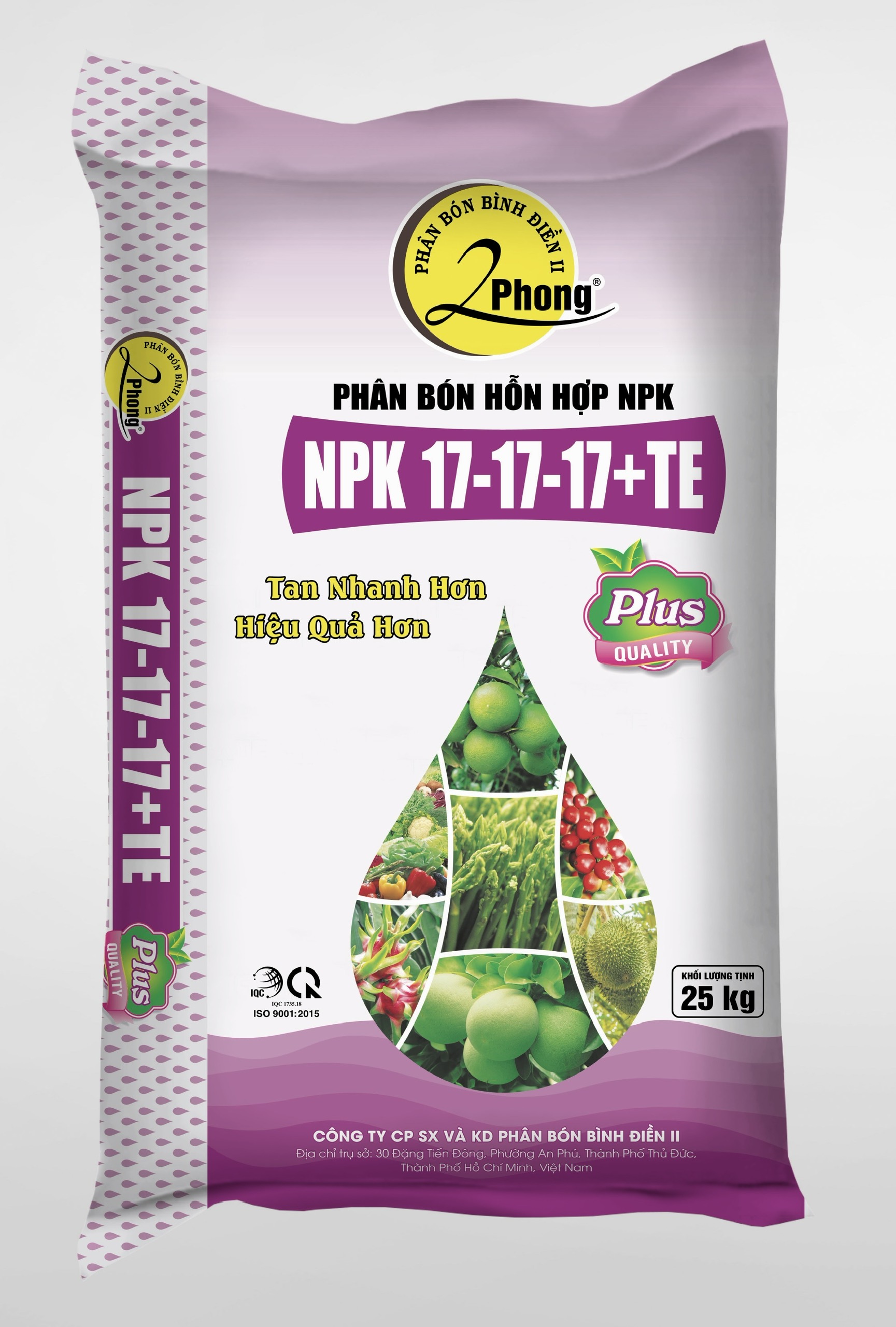 NPK 17-17-17+TE PLUS